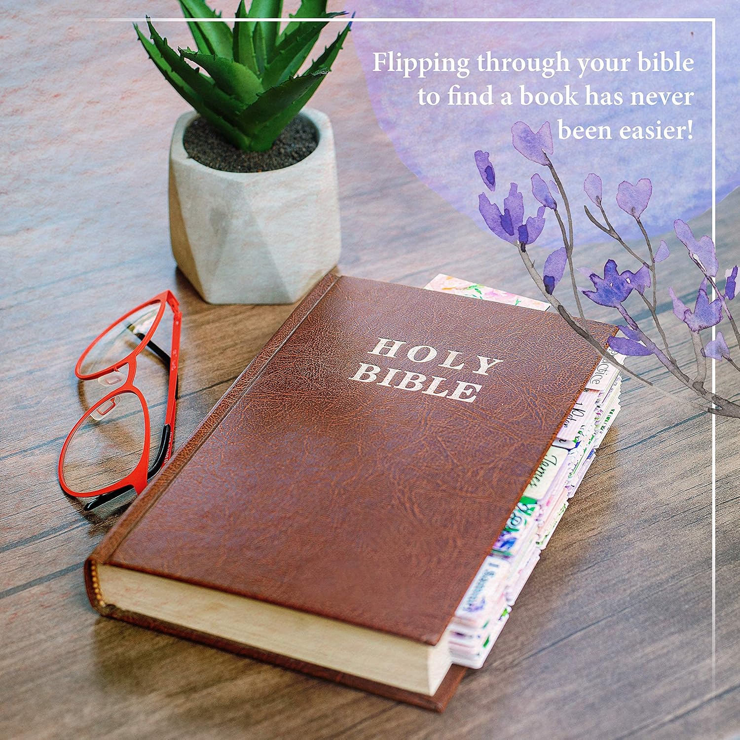 Easy-to-Read Laminated Catholic Bible Tabs with Philippines | Ubuy