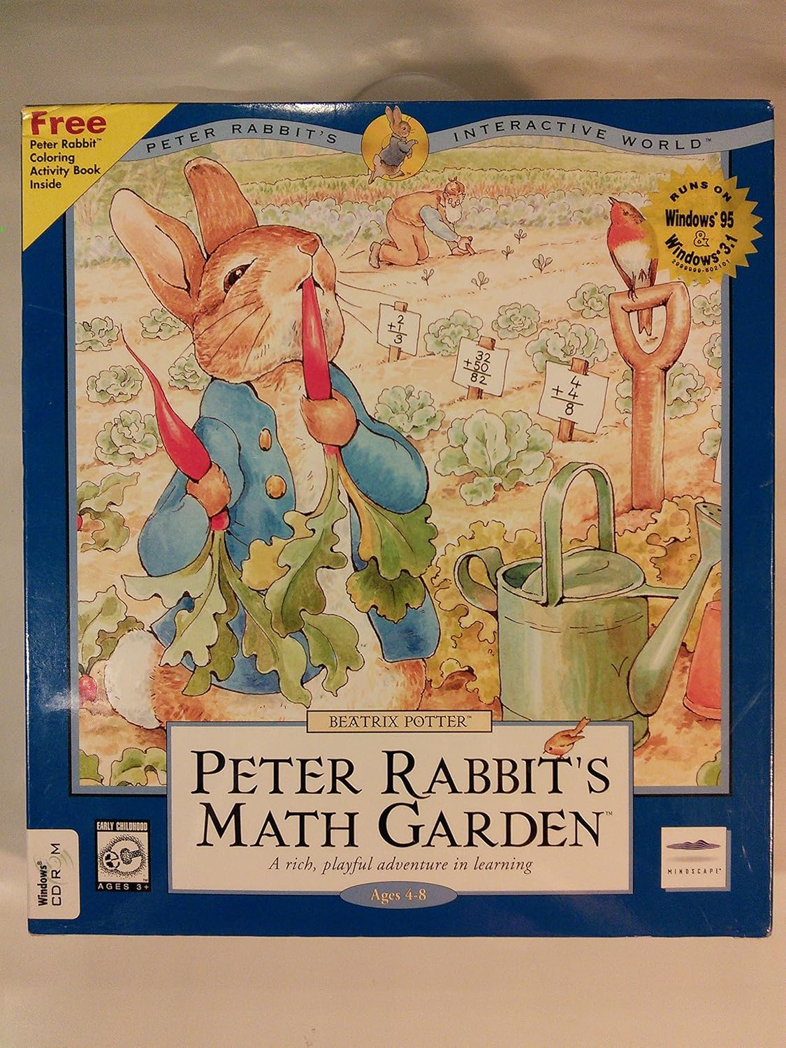 Amazon.com: Peter Rabbit's Math Garden: 9780140888027: Potter, Beatrix ...