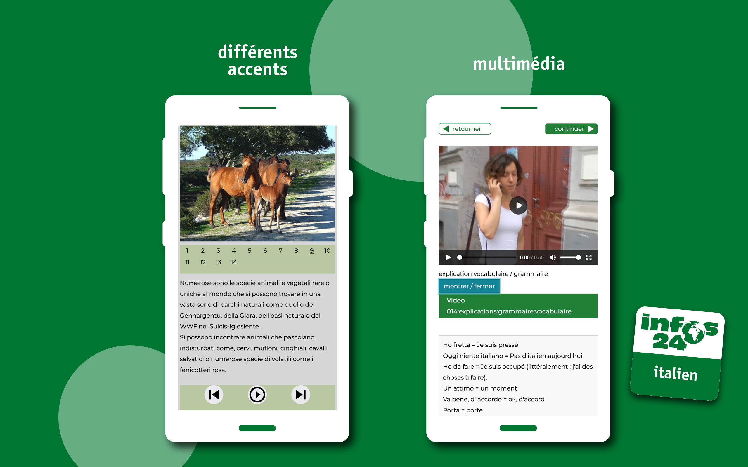 Italian course for anyone who really wants to learn Italian - App on ...
