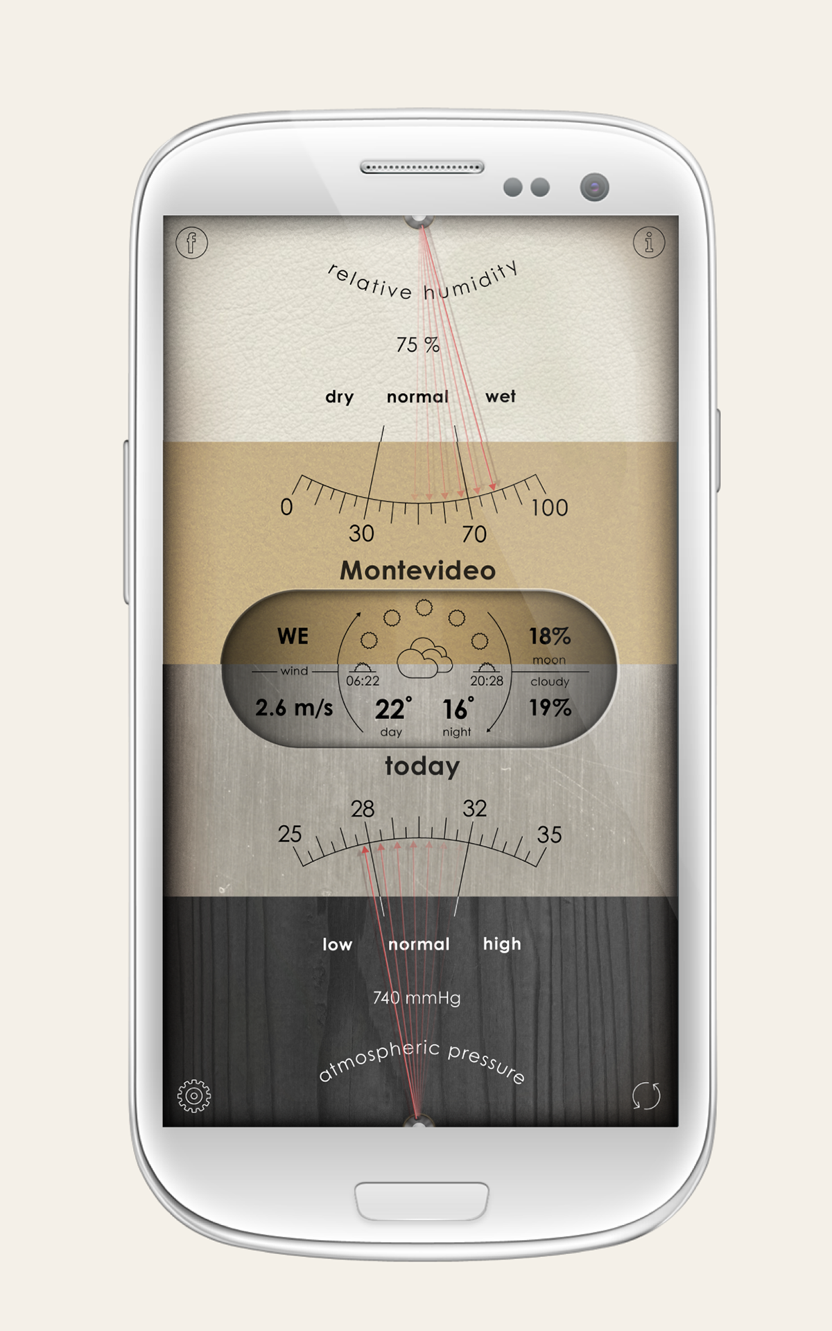 Analog Weather Station - App on Amazon Appstore