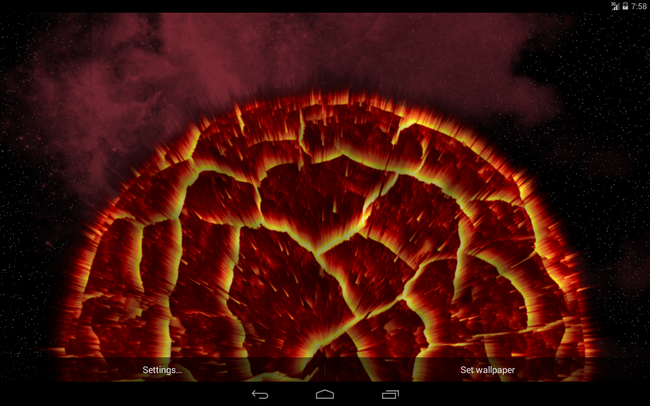 Rotating Planet Live Wallpaper - App on Amazon Appstore