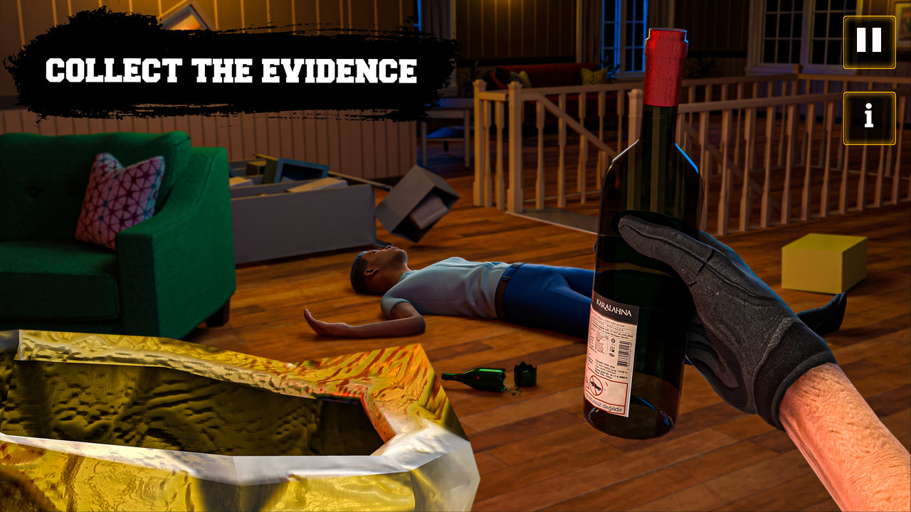 Crime Scene Unsolved Mystery Evidence Cleaner Game: Hidden Objects ...