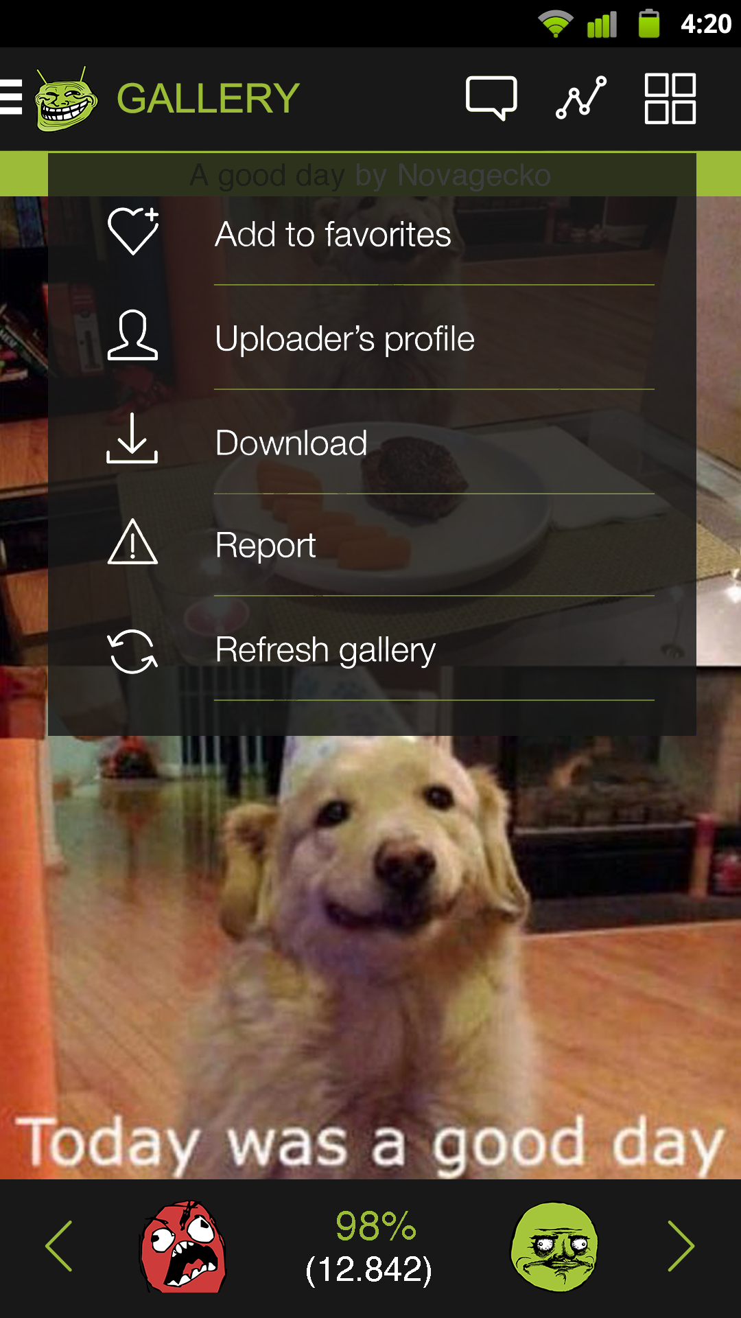 Memedroid: app su Amazon Appstore