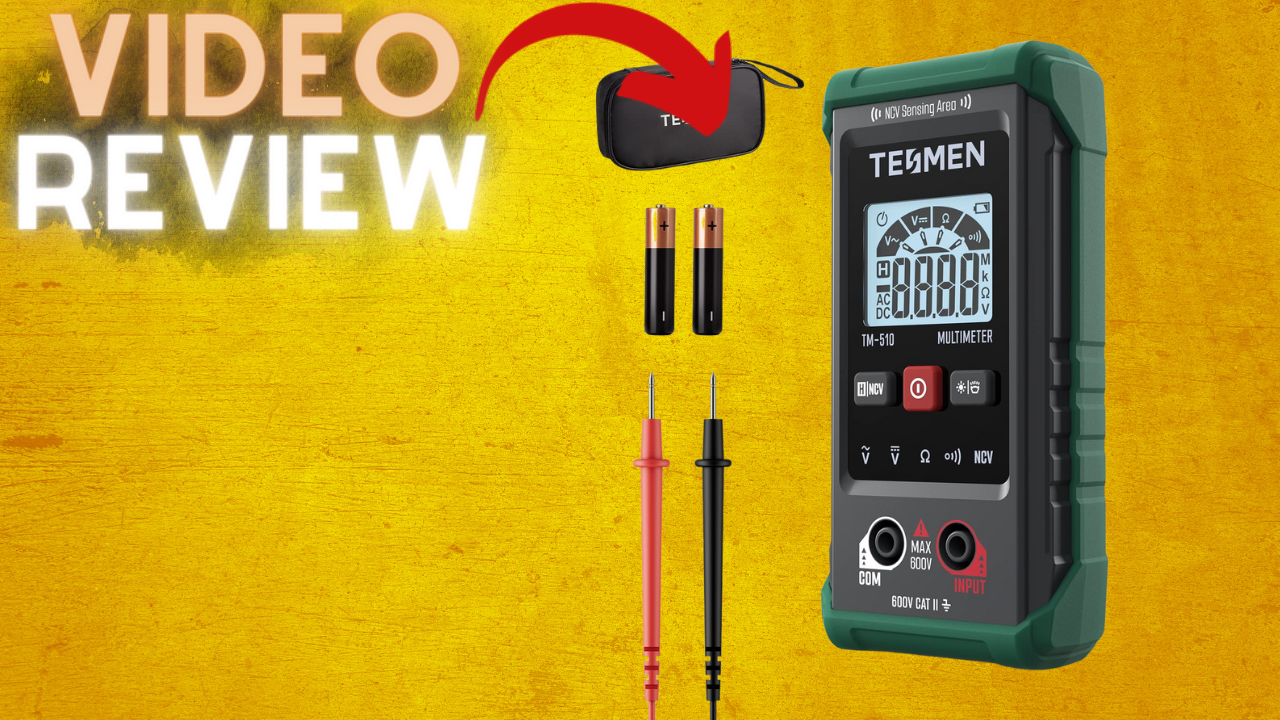 Watch TESMEN TM-510 Digital Multimeter on Amazon Live