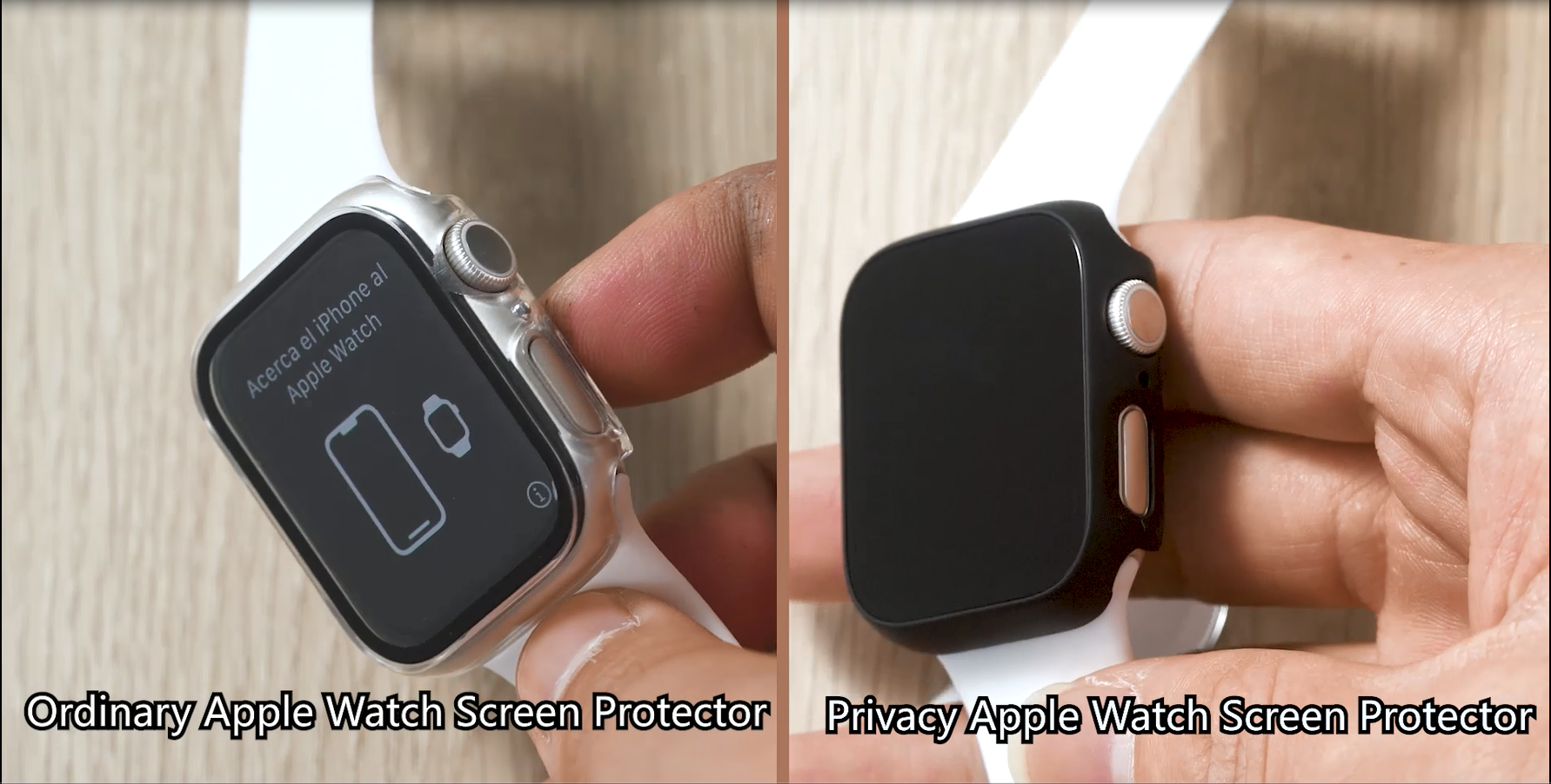 Watch 3 Pack Apple Watch Privacy Screen Protector on Amazon Live