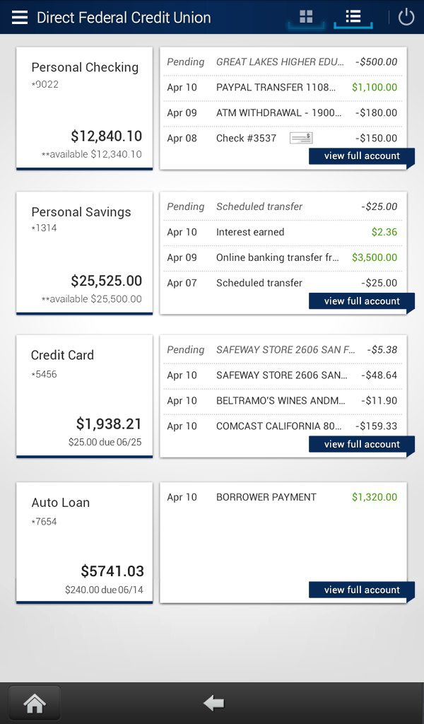 Direct Federal Credit Union Mobile - App on Amazon Appstore