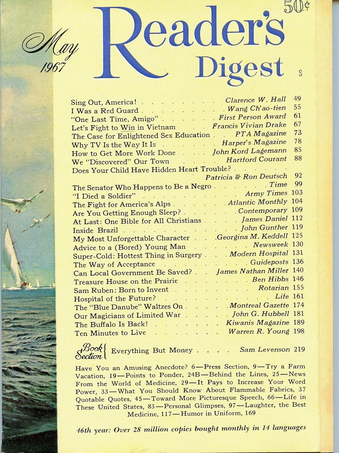 Reader's Digest, May 1967: RD: Amazon.com: Books