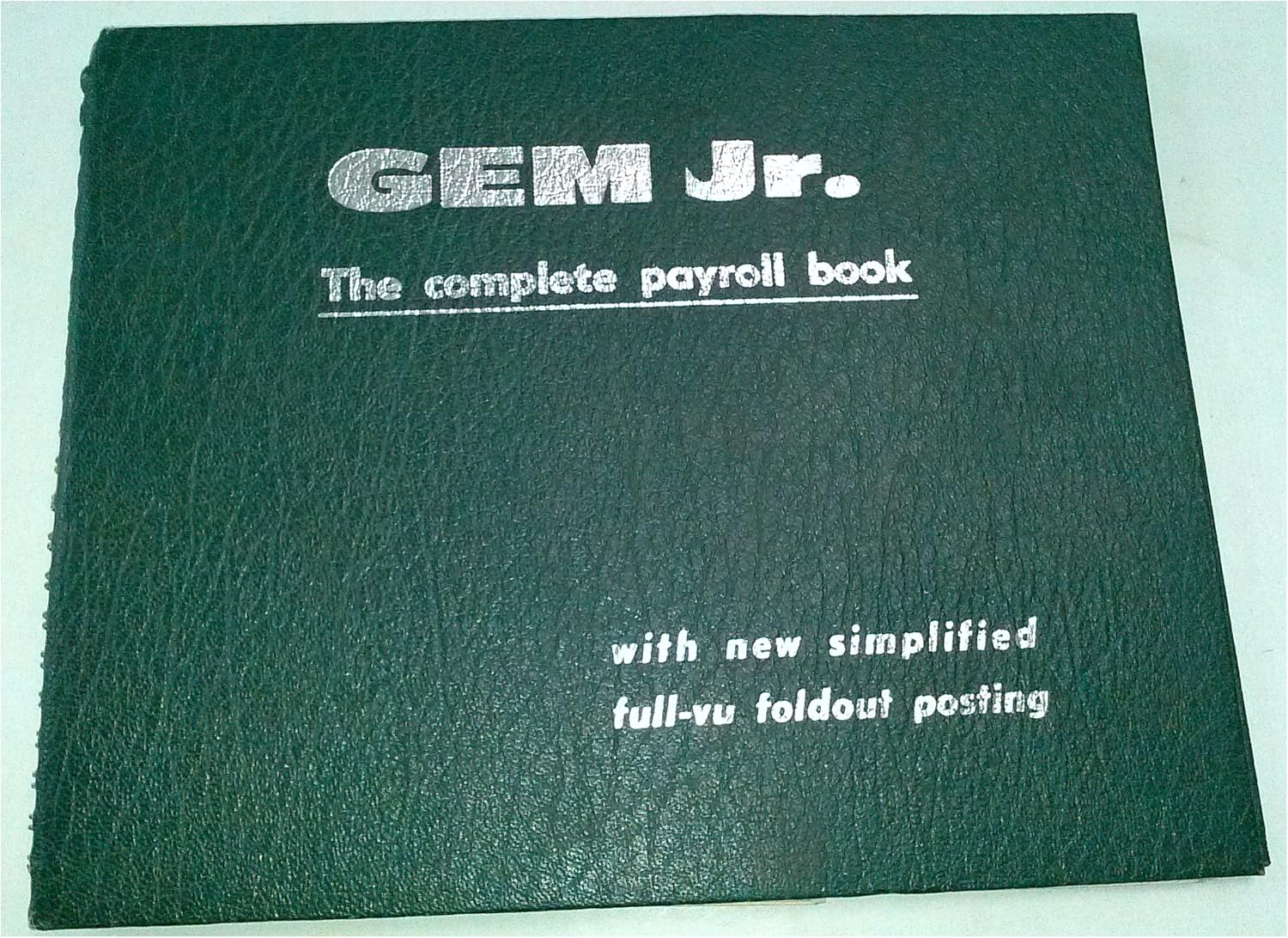 Amazon.com : Gem Jr. Complete Payroll Book : Office Products