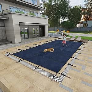 Amazon.com : Pool Safety Cover for 20x40ft Inground & Above Ground ...