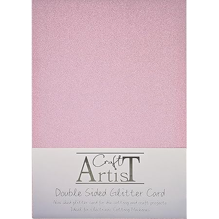PASTEL PINK A4 Coloured Craft Card 160gsm x 50 Sheets : Amazon.co.uk ...