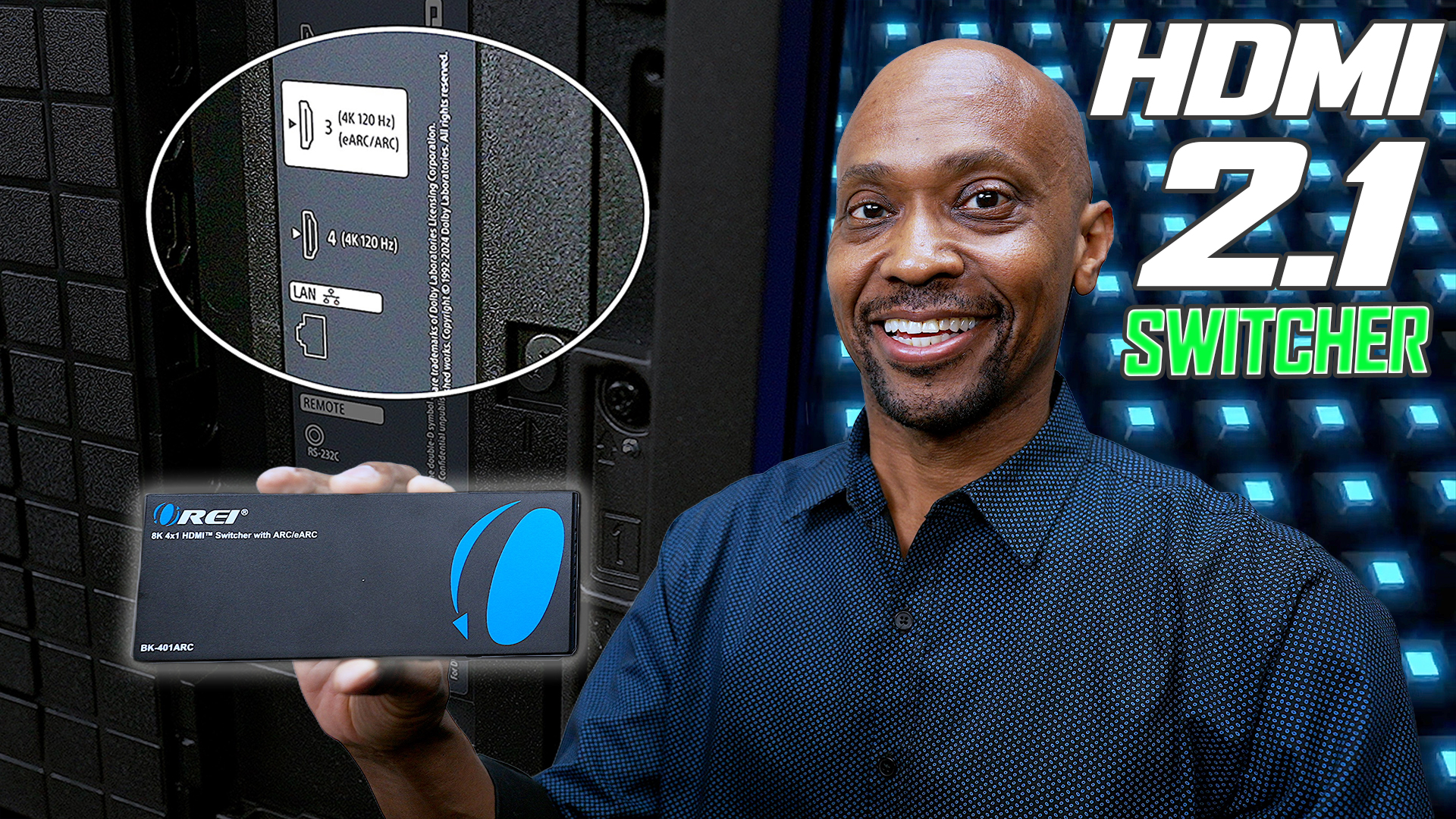 Watch OREI BK 401ARC Switcher on Amazon Live