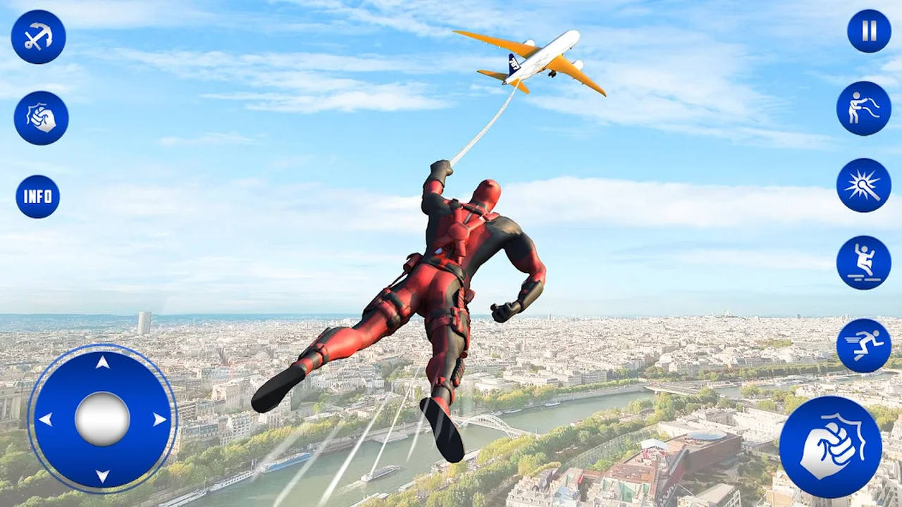 Spider Rope Hero Open World-City Spider Defender - Guardian Game- Fight ...