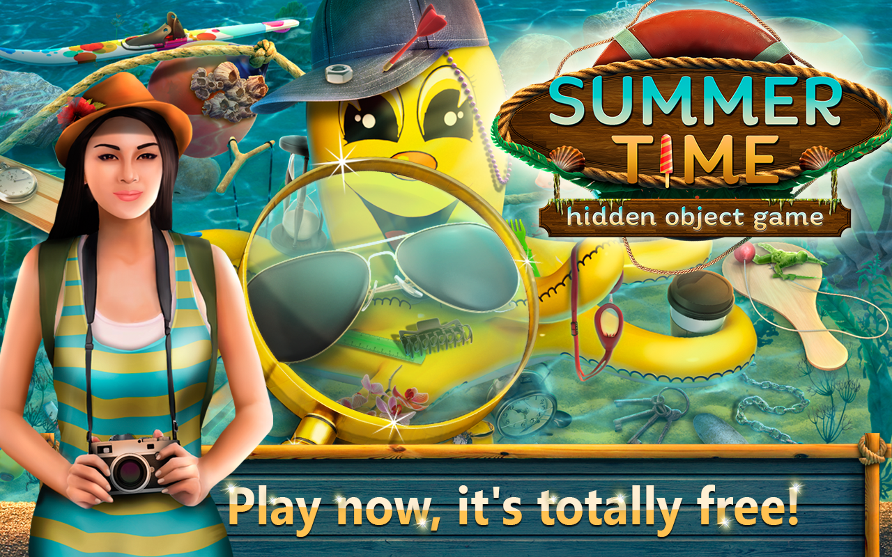 Hidden Objects Summer Time:Amazon.com:Appstore for Android