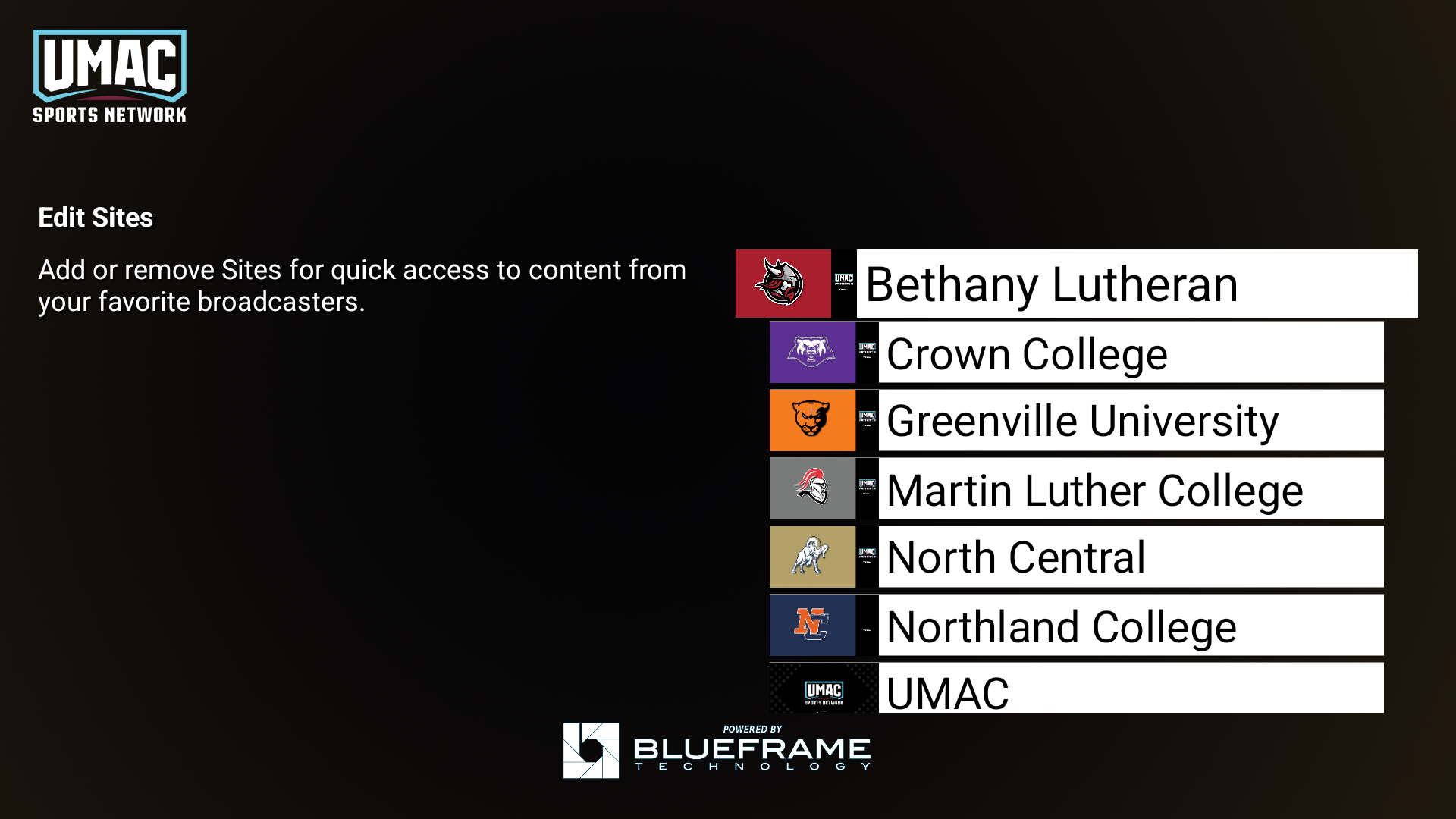 UMAC Sports Network - App on Amazon Appstore