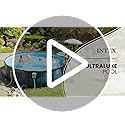 Amazon.com: INTEX UltraLuxe 20 ft x 52 in Round Outdoor Above Ground ...