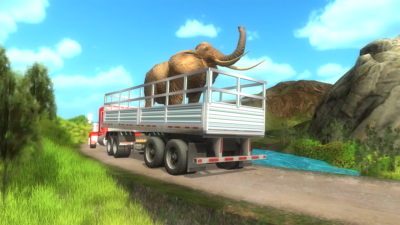 Wild Animal Transporter: City Truck Driving Simulator Game 2019 - App ...