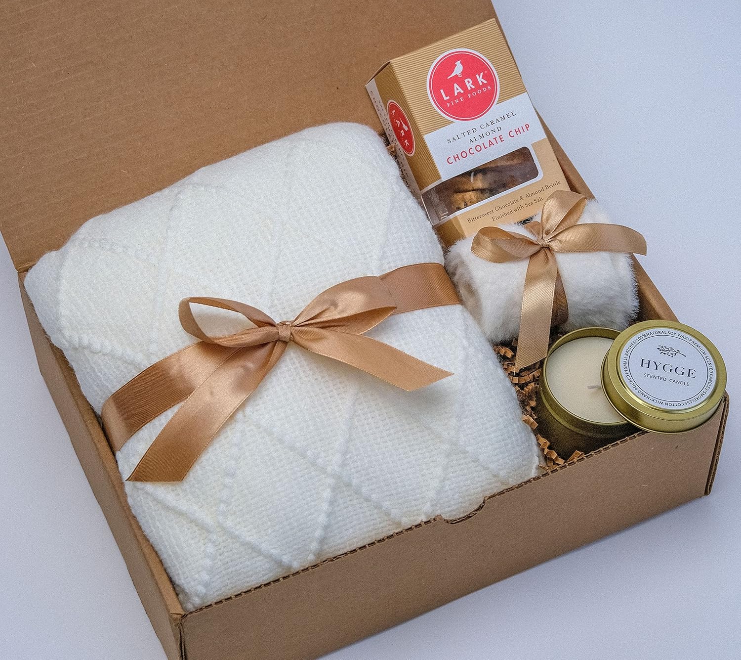 Amazon.com: Happy Hygge Gifts Women's Birthday Comfort Gift Basket with ...