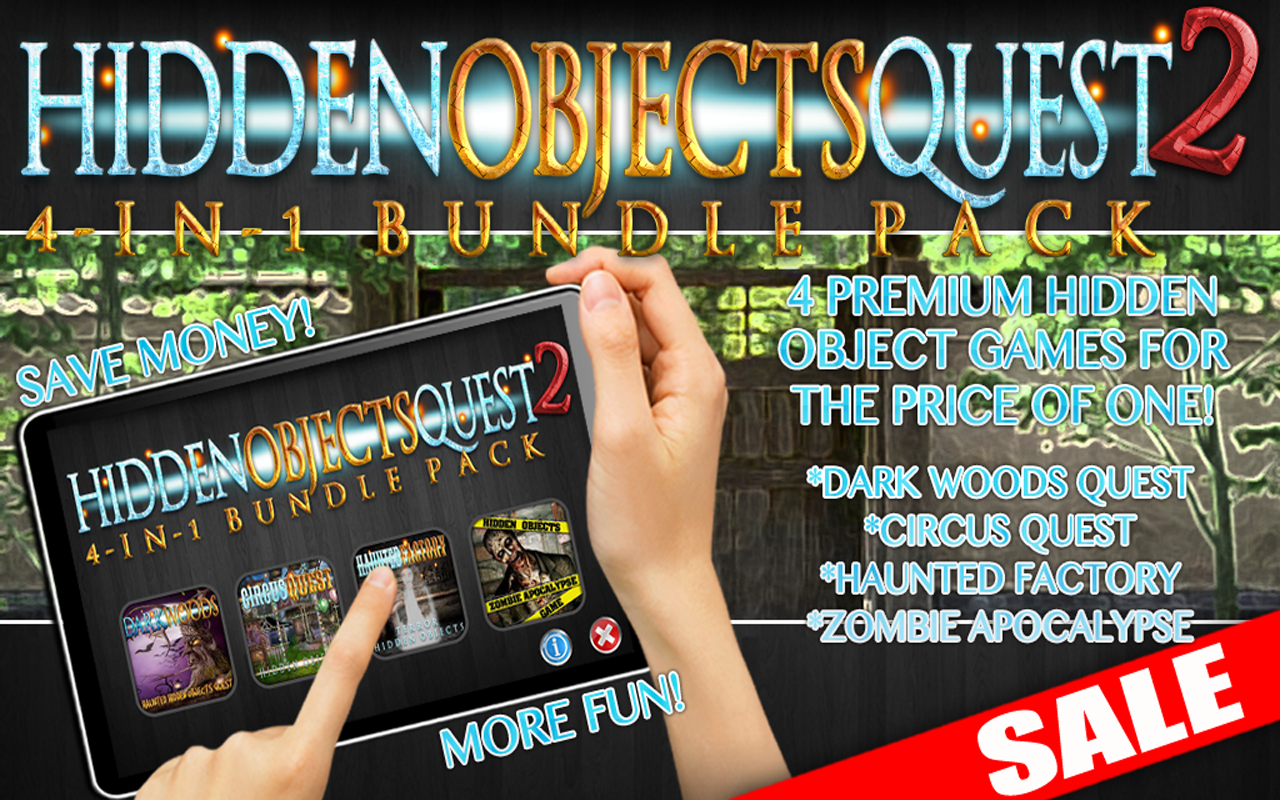 Haunted Hidden Objects Quest 4-in-1 Game Bundle Pack 2 - App on Amazon ...