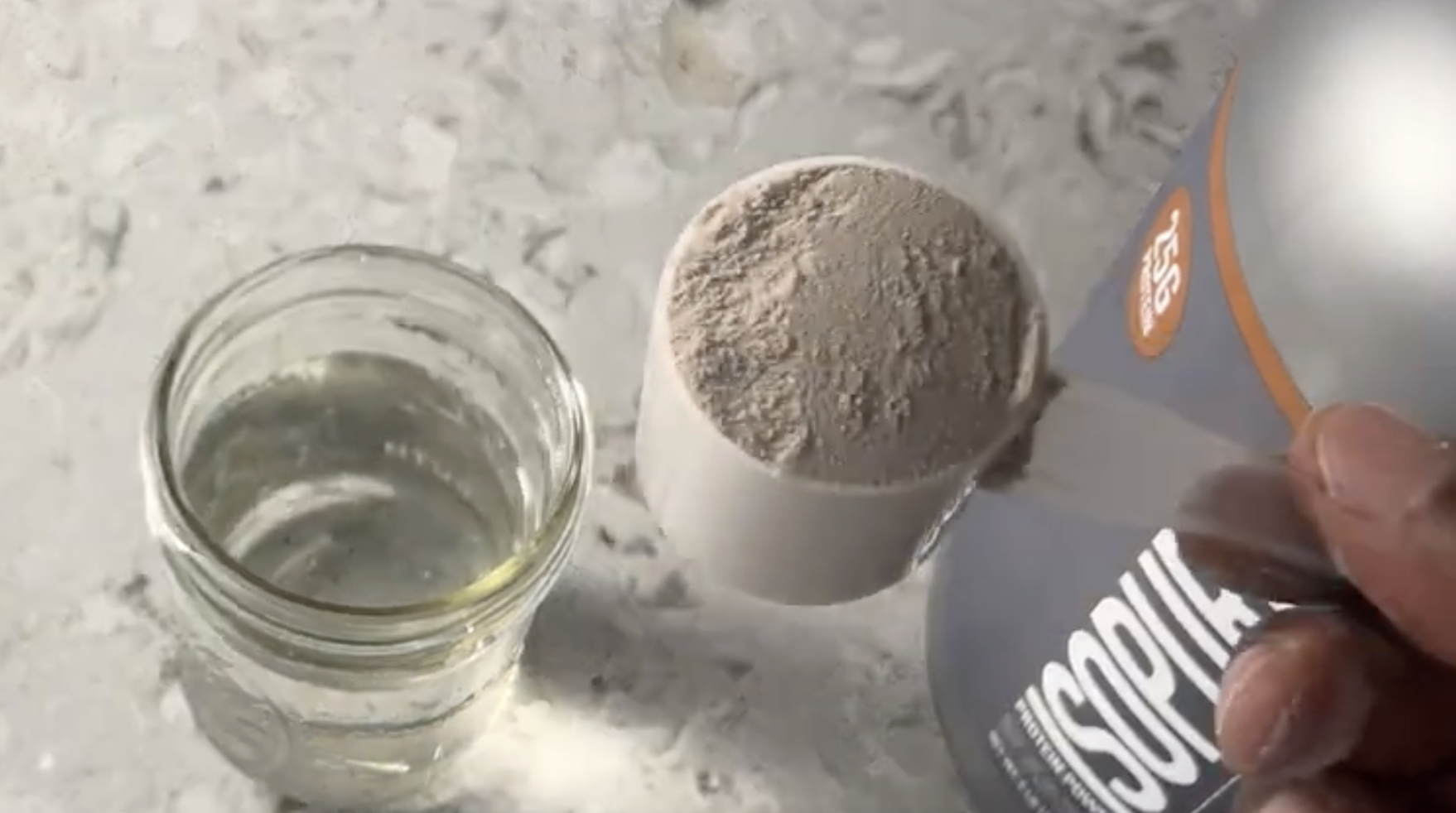 Watch How to Mix Protein Powder With Water on Amazon Live