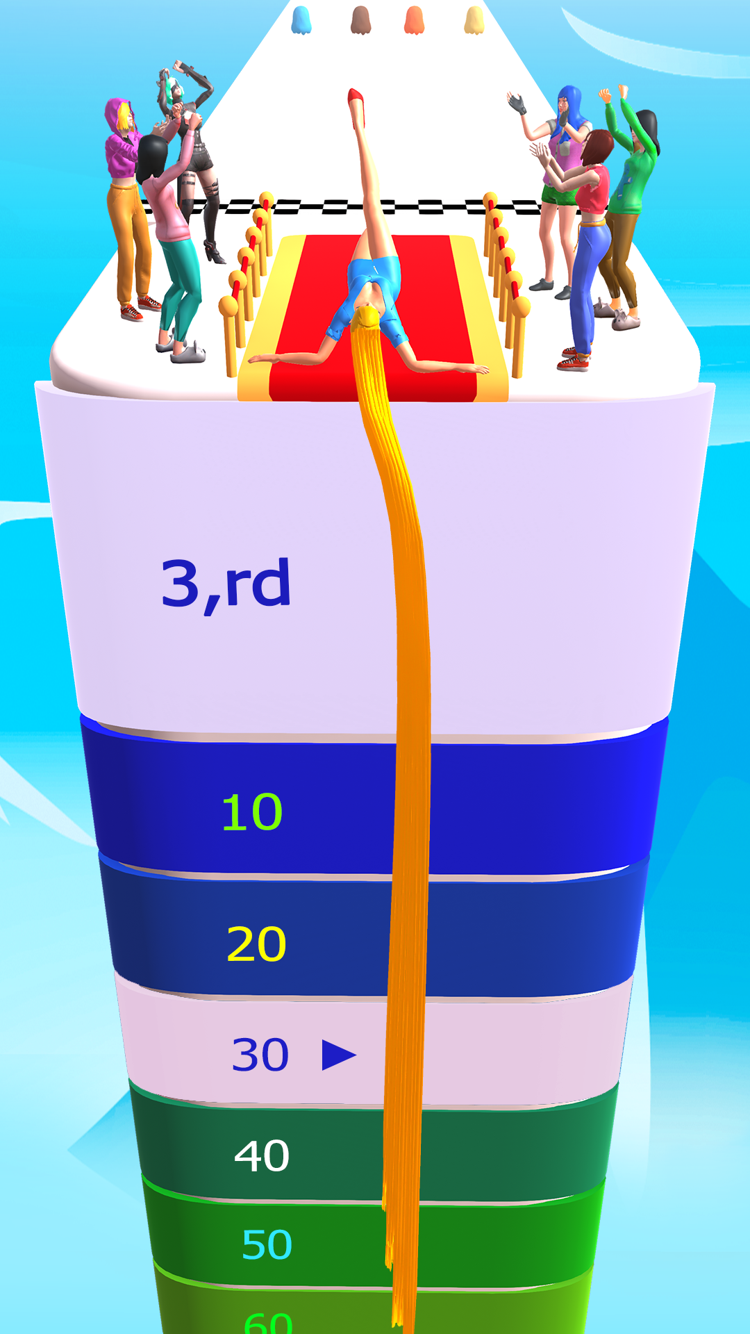 Hair run Challenge Fashion Show Beauty Queen Makeup & Dressup Games ...