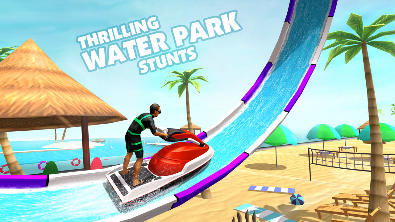 Jet Ski Stunts Summer Park Fun Water Games For Kids 2023 - App on ...