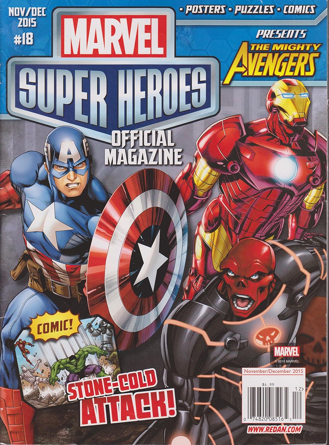 Marvel Super Heroes Magazine November/December 2015: Various: Amazon ...