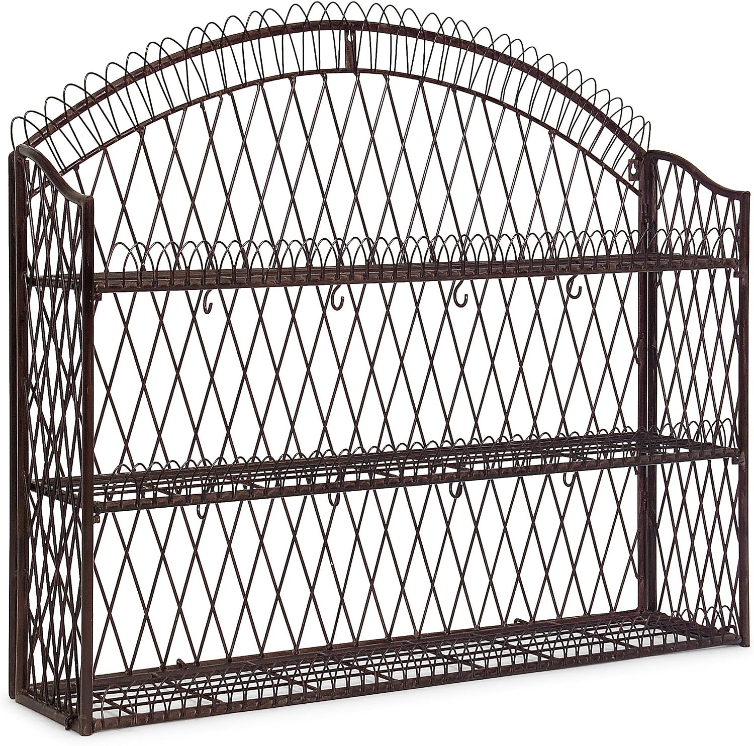 Amazon.com: IMAX 2670 3-Shelf Wall Rack : Home & Kitchen