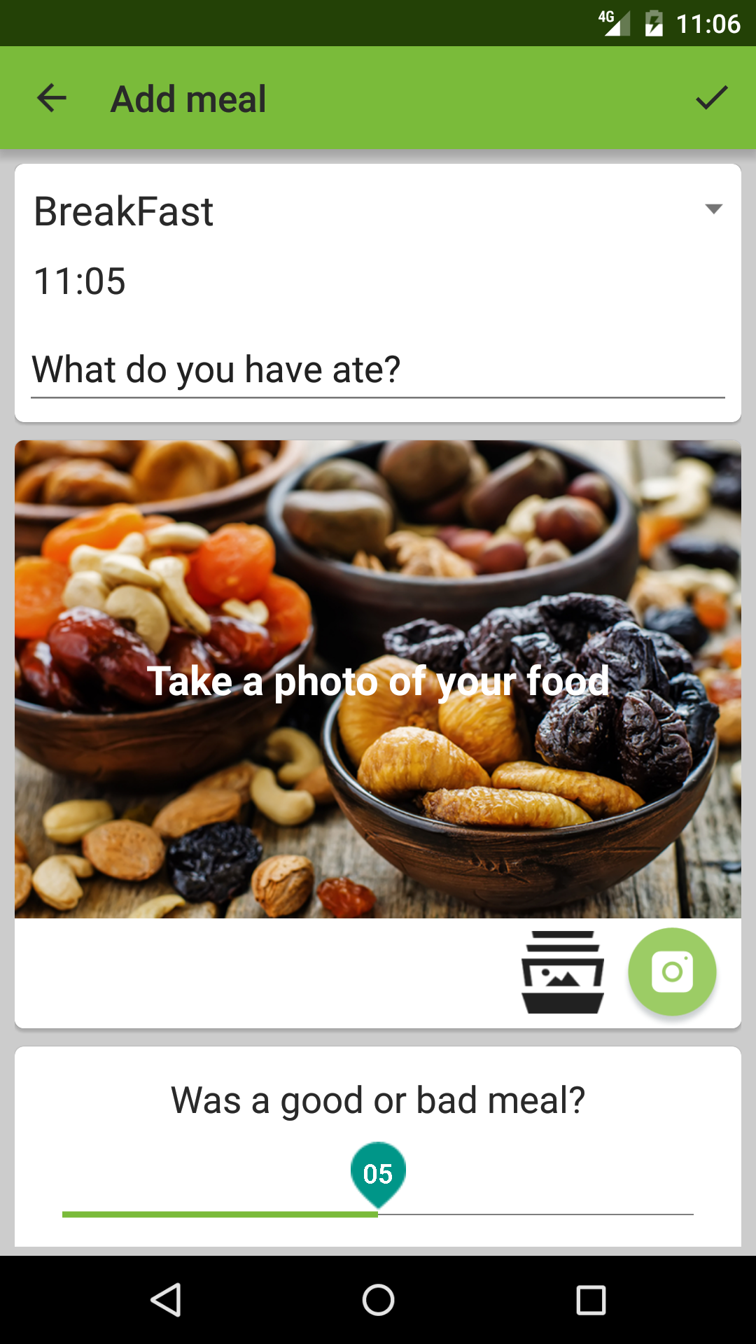 IEatWell : Healthy Eating Log - App on Amazon Appstore