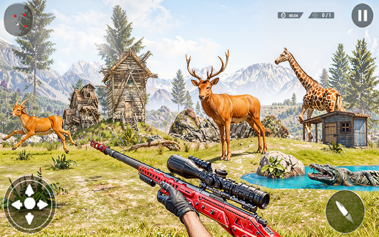 The Hunter Wild Dino Hunt Game Hunting Simulator Shooting King Deer ...