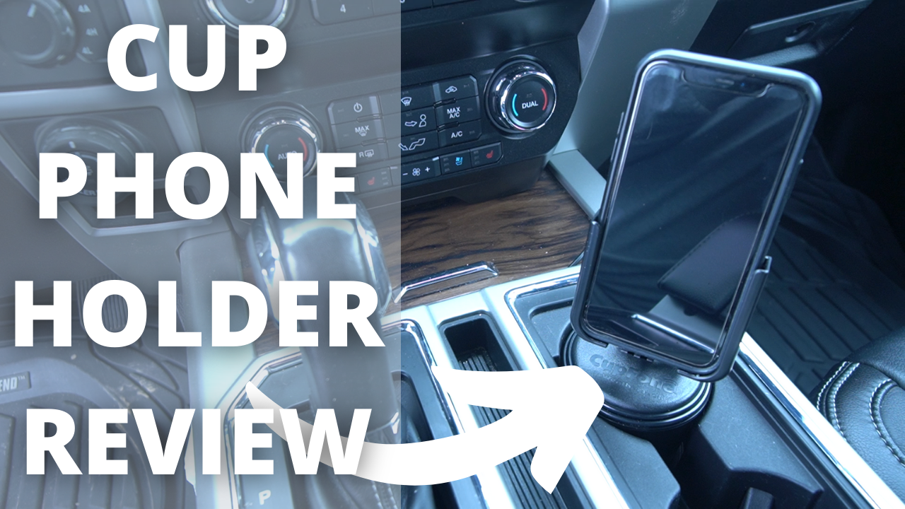 Watch WeatherTech Cup Phone Holder Review & Demo on Amazon Live