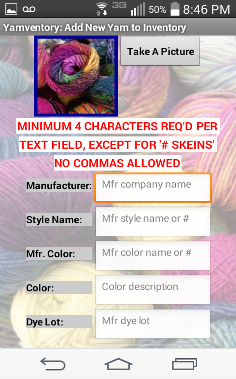 Yarnventory - App on Amazon Appstore