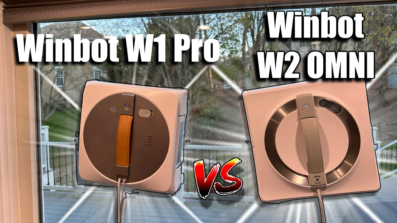Watch ECOVACS Winbot W2 Omni vs. Winbot W1 Pro on Amazon Live