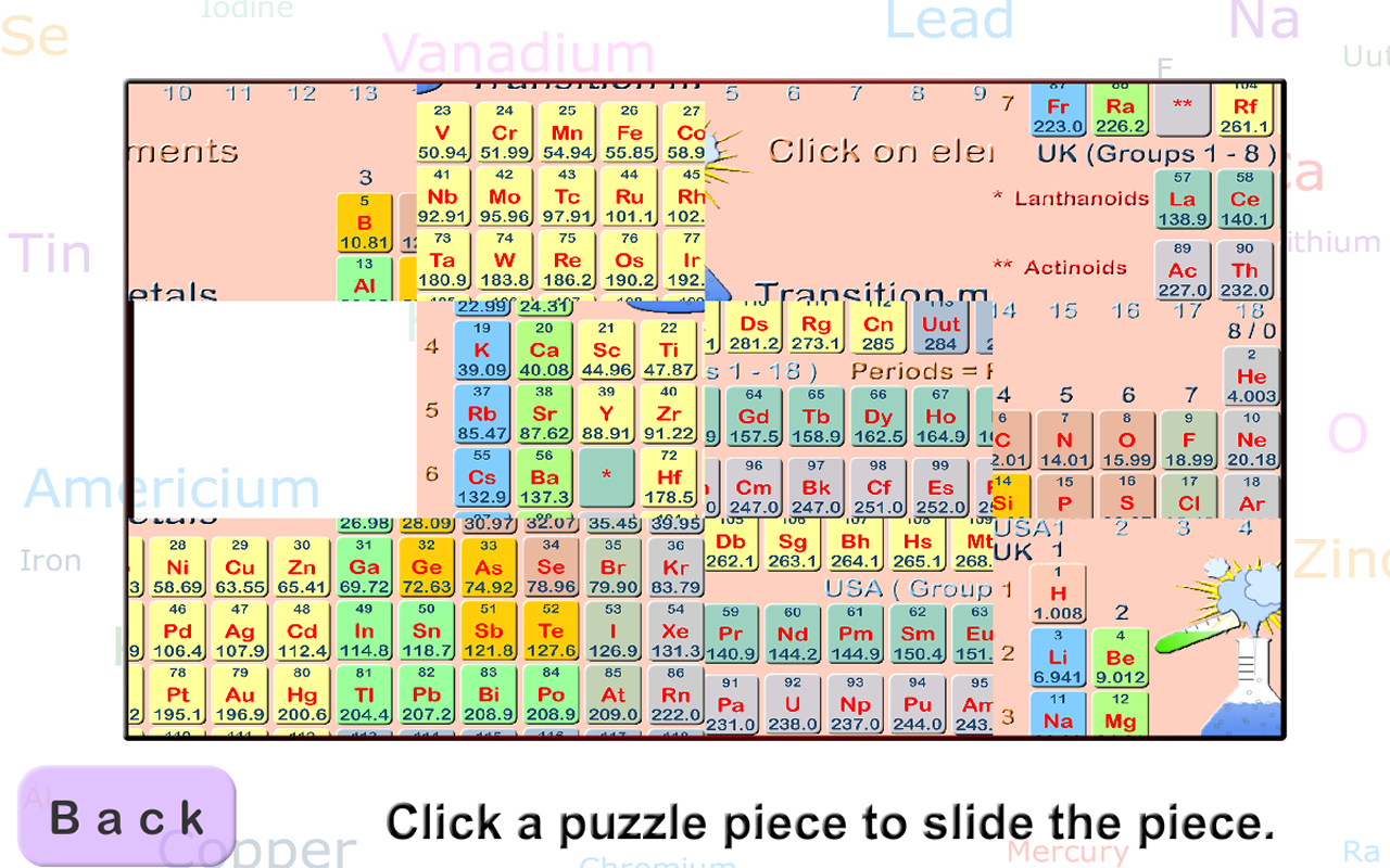 Periodic Table Puzzle - App on Amazon Appstore