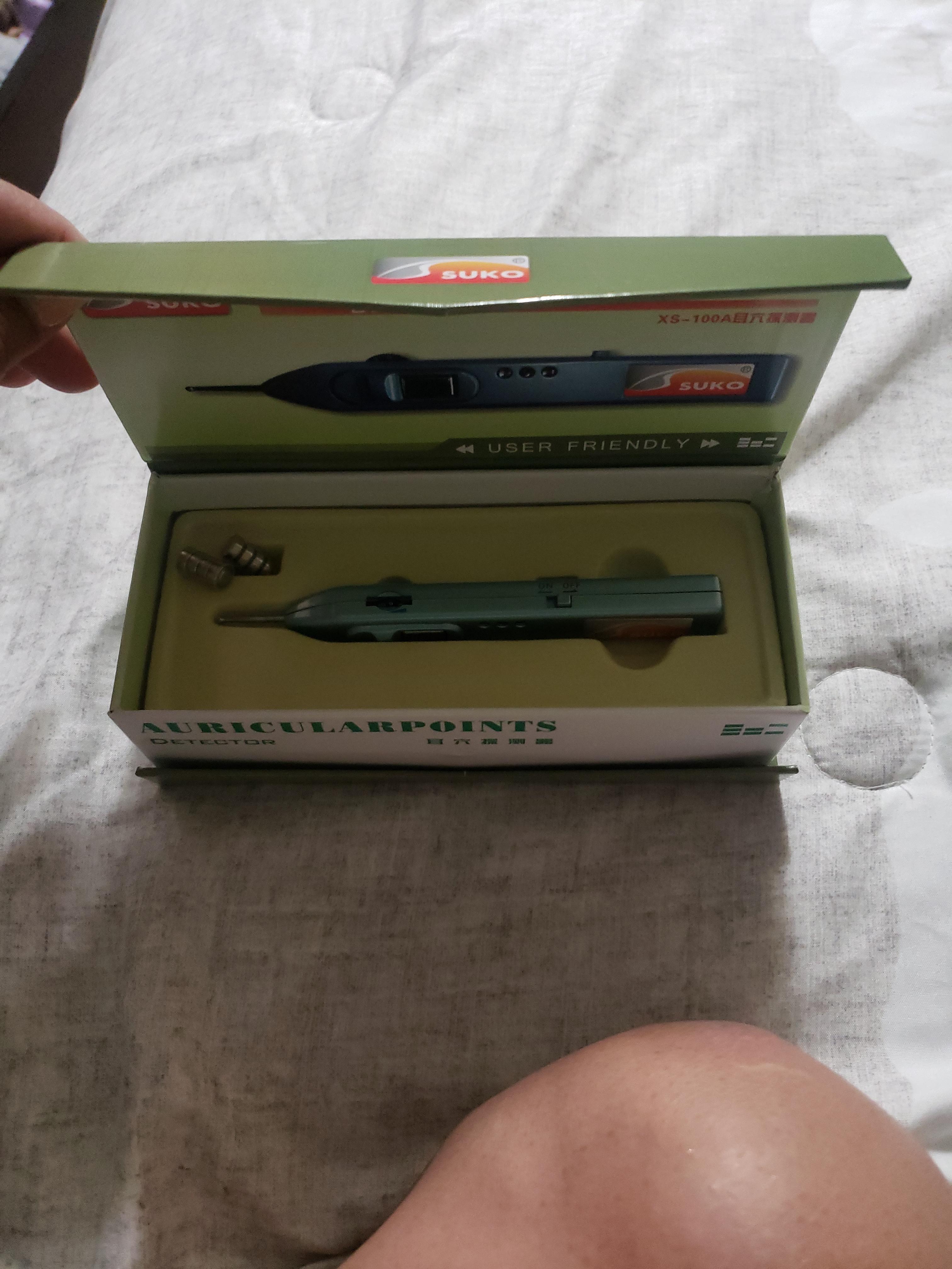 Amazon.com: Electronic Acupuncture Pen,Ear Points Detector, Auricular ...