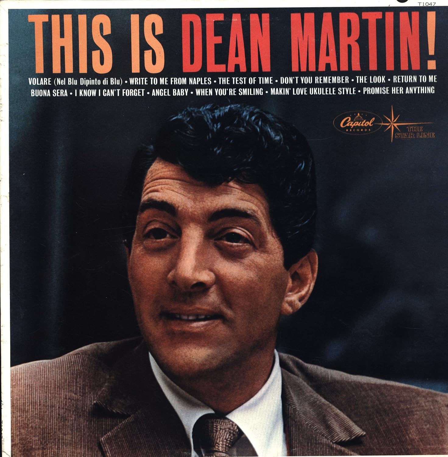 Dean Martin - This Is Dean Martin! - Capitol Records - T 1047 - Near ...