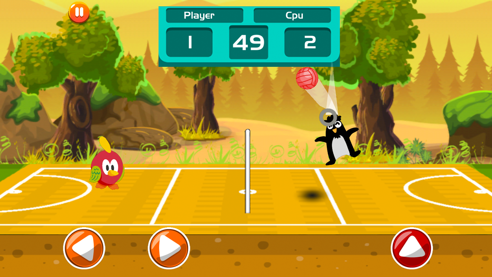 Birds Volleyball Adventure - Angry Jungle Match:Amazon.in:Appstore for ...