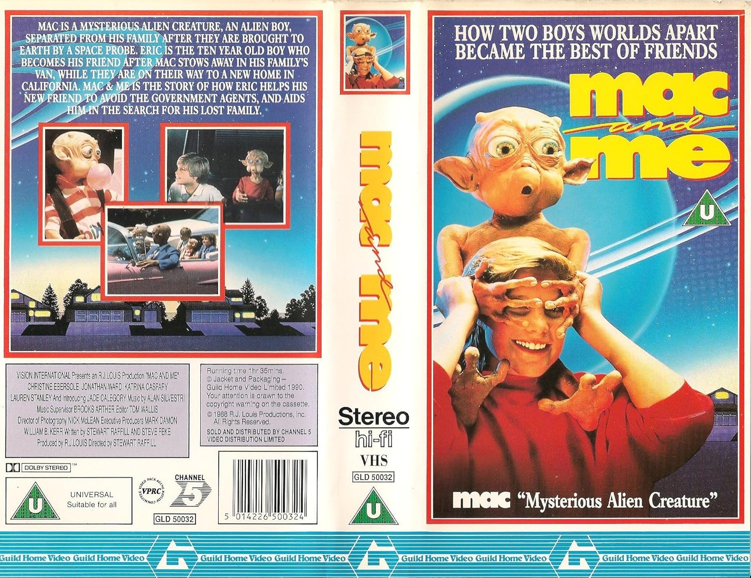Amazon.com: Mac and Me [VHS] : Christine Ebersole, Jonathan Ward, Tina ...