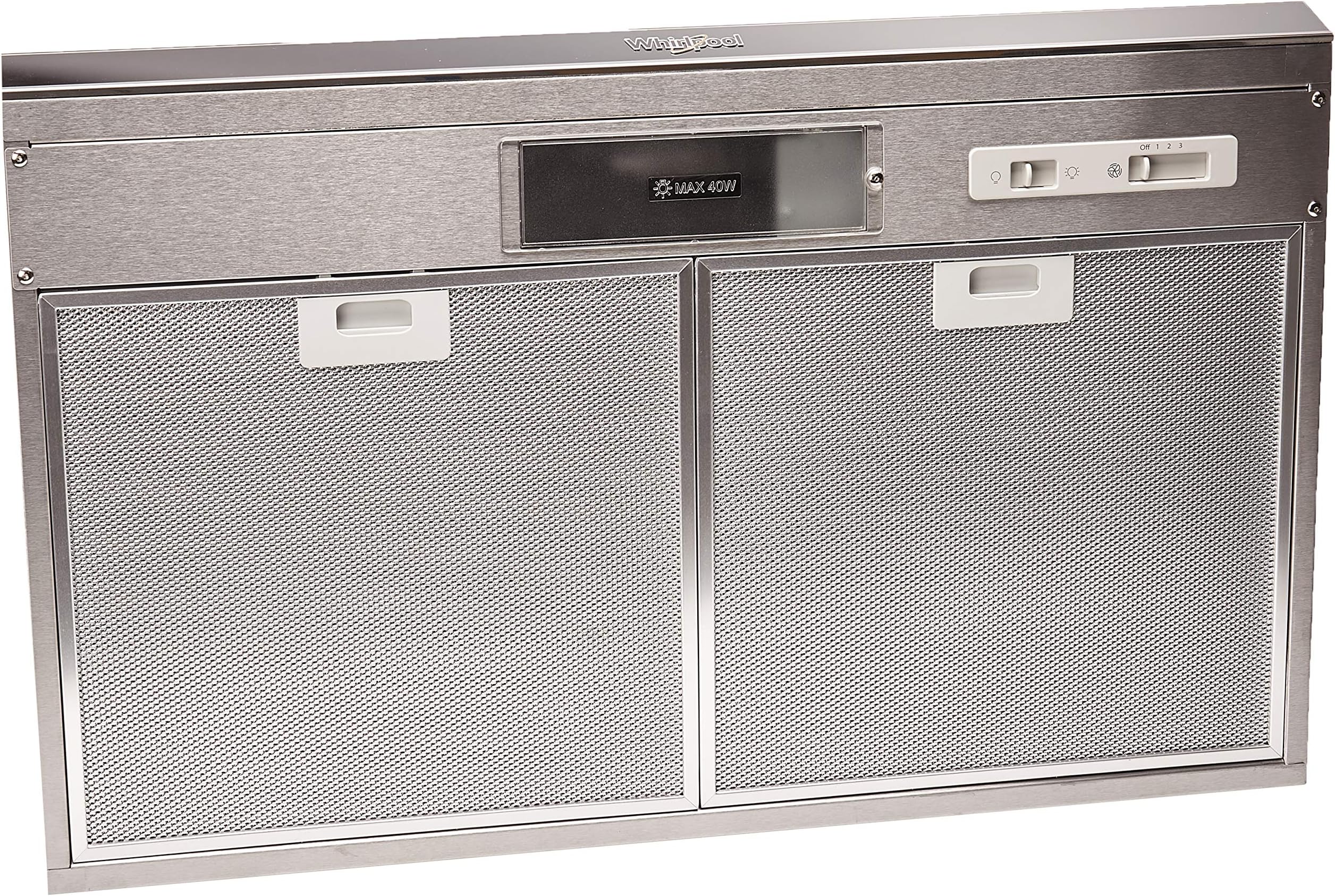 WHIRLPOOL 42496 Campana Wh7610S 76Cm A/Inox Silver : Amazon.com.mx ...