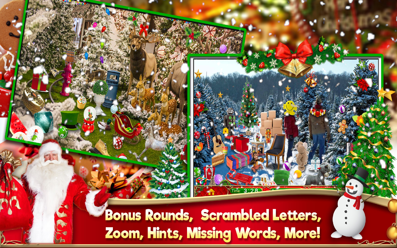 Aplicación Hidden Object Christmas Celebration – Merry Winter Magic ...