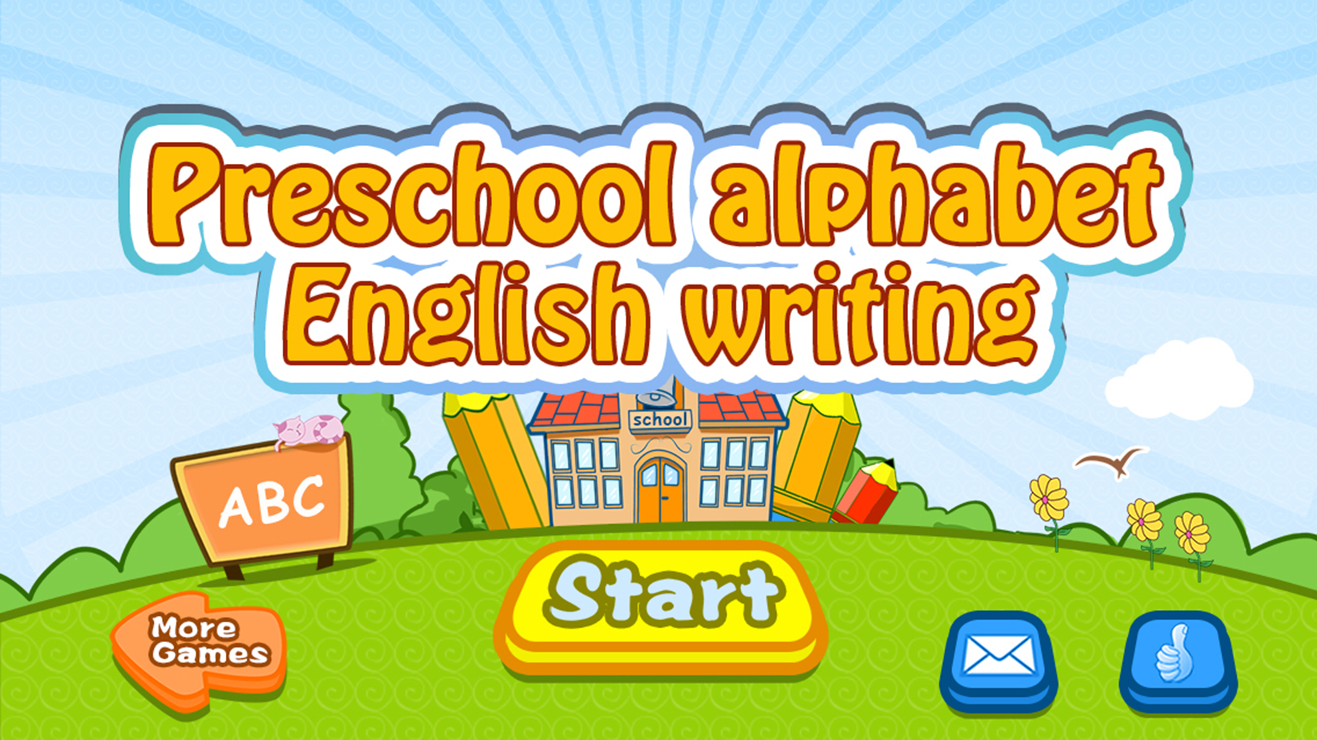 Preschool alphabet English writing - pre-kindergarten schooling - App ...