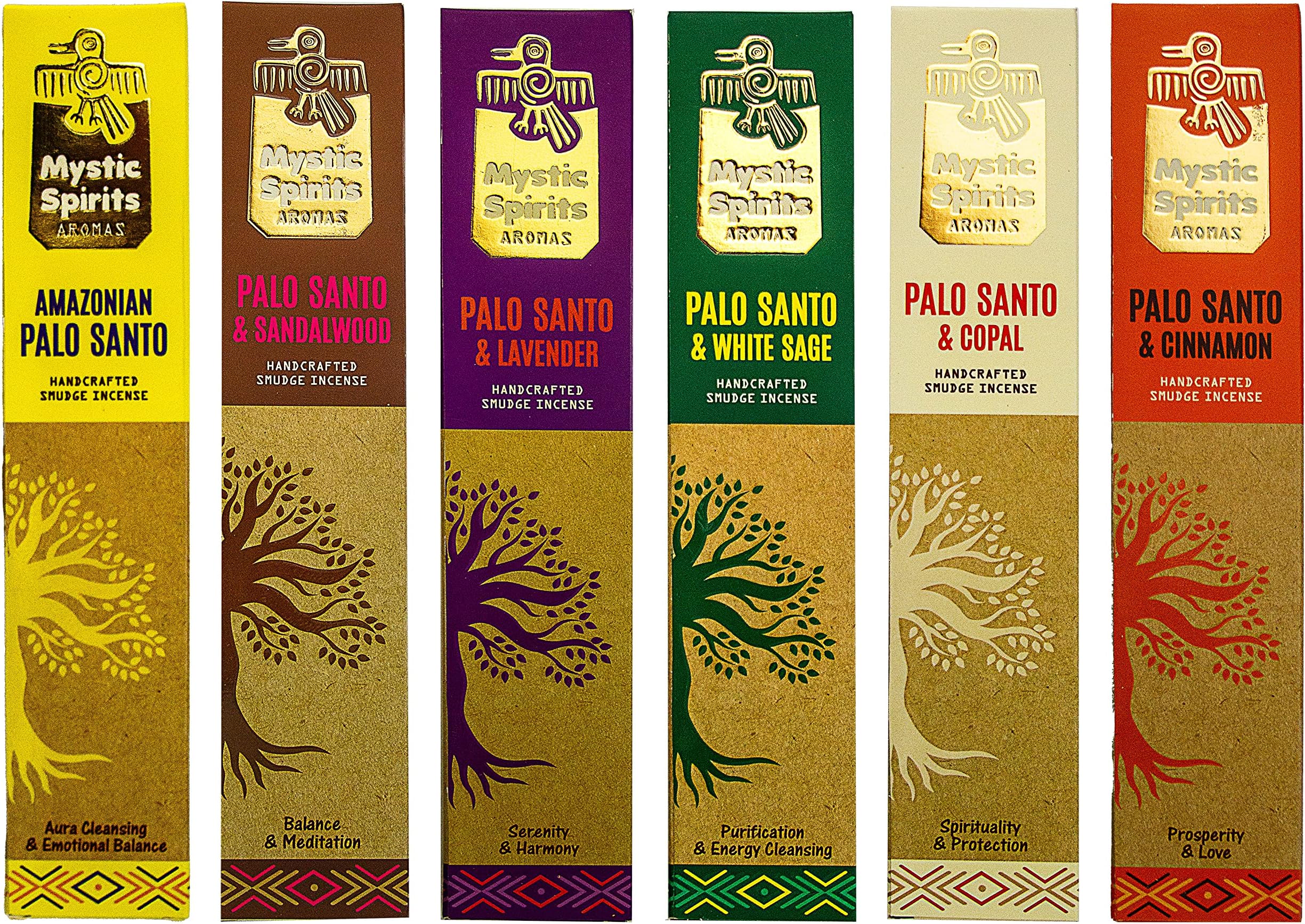 Amazon.com: Mystic Spirit Incense Sticks - Set of 6 Different Scents ...