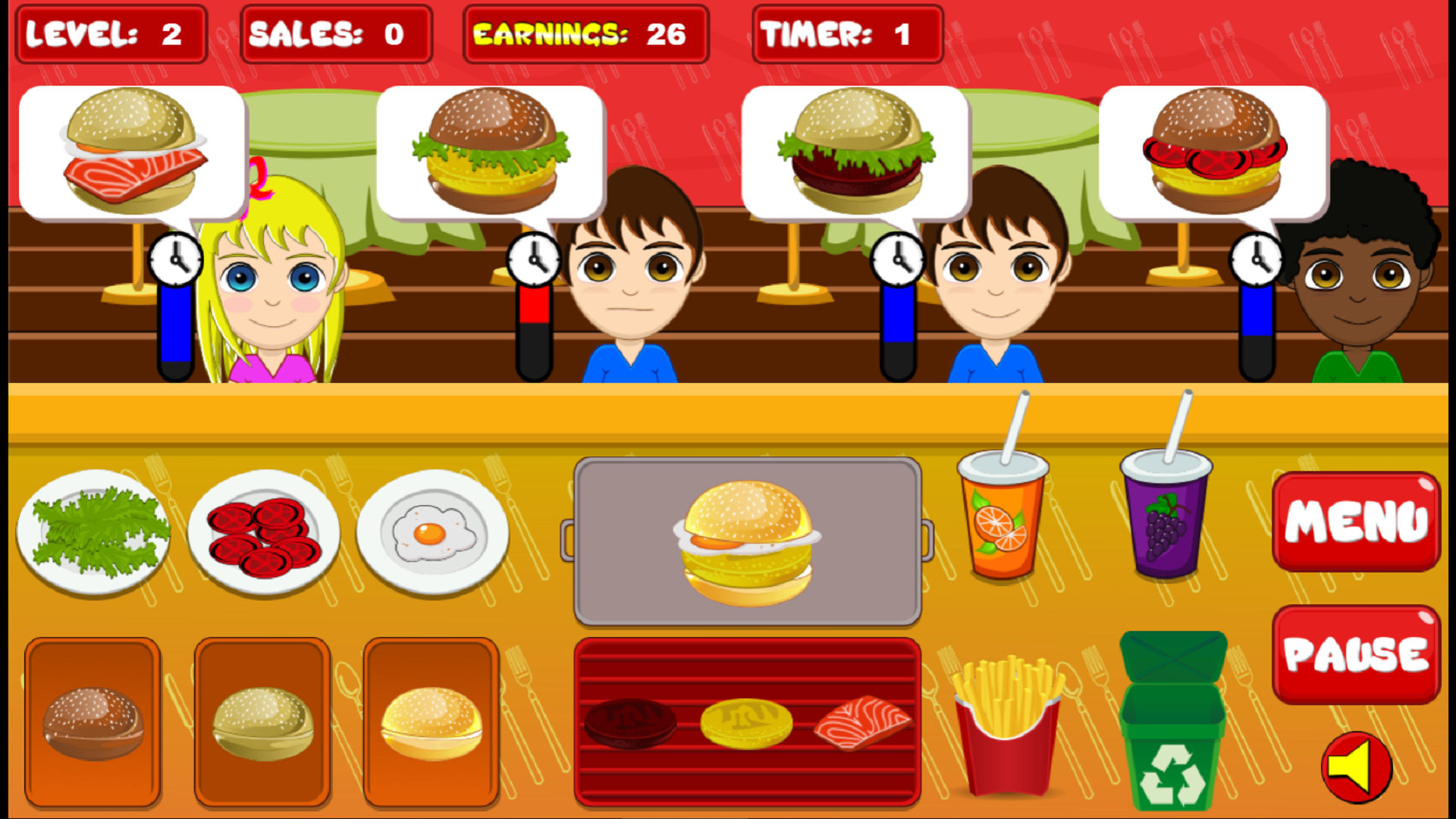 Fun Burger Game - App on Amazon Appstore