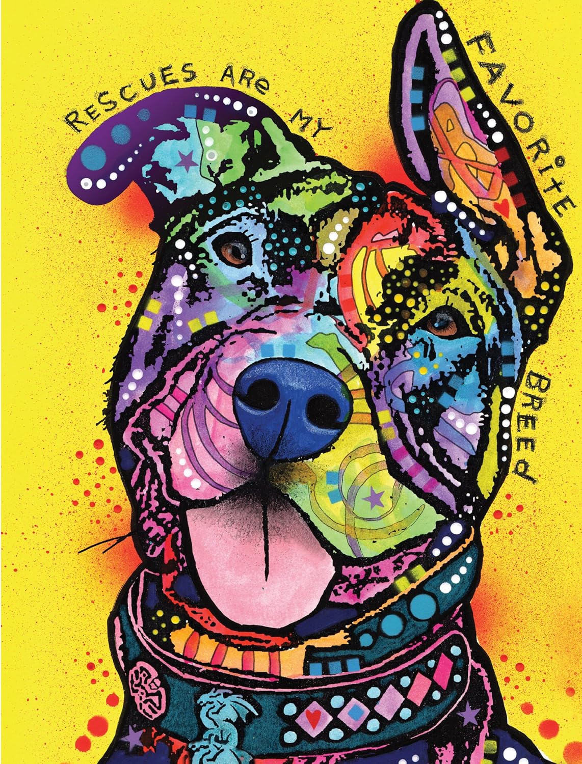 Dean Russo Rescues Are My Favorite Breed Journal (Quiet Fox Designs ...