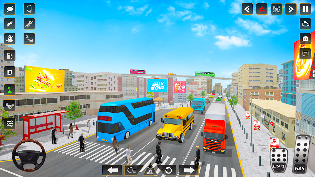 Premium Bus Simulator Game 3d Bus Racing Game - Pro Bus Parking Game ...