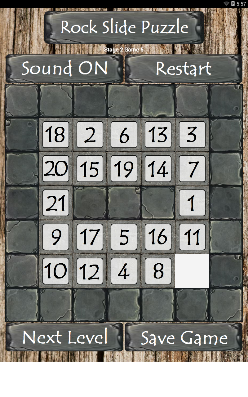 Rock slide puzzle - App on Amazon Appstore