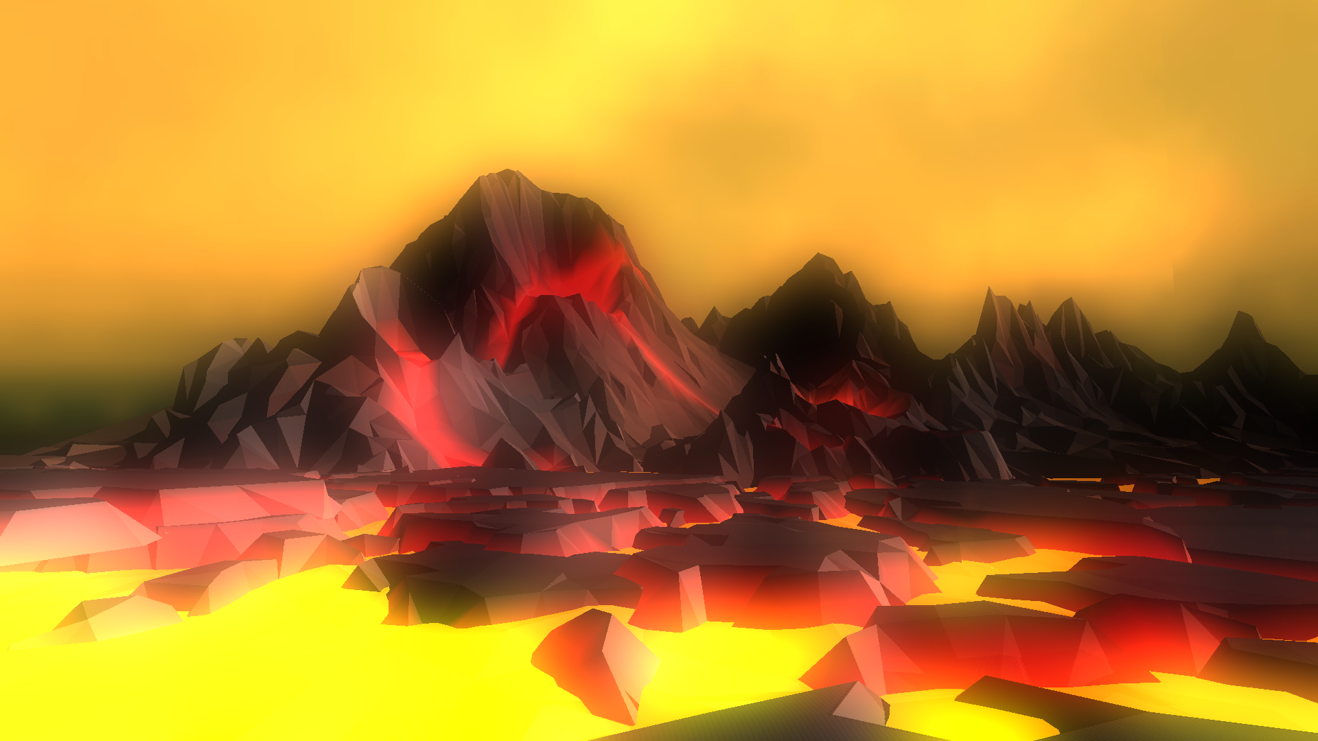 Volcano 3d Live Wallpaper Fiery Lava Explosion Wallpaper Free