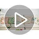 Amazon.com: Peryiter 6 Pcs Decorative Preppy Throw Pillows Cushion ...
