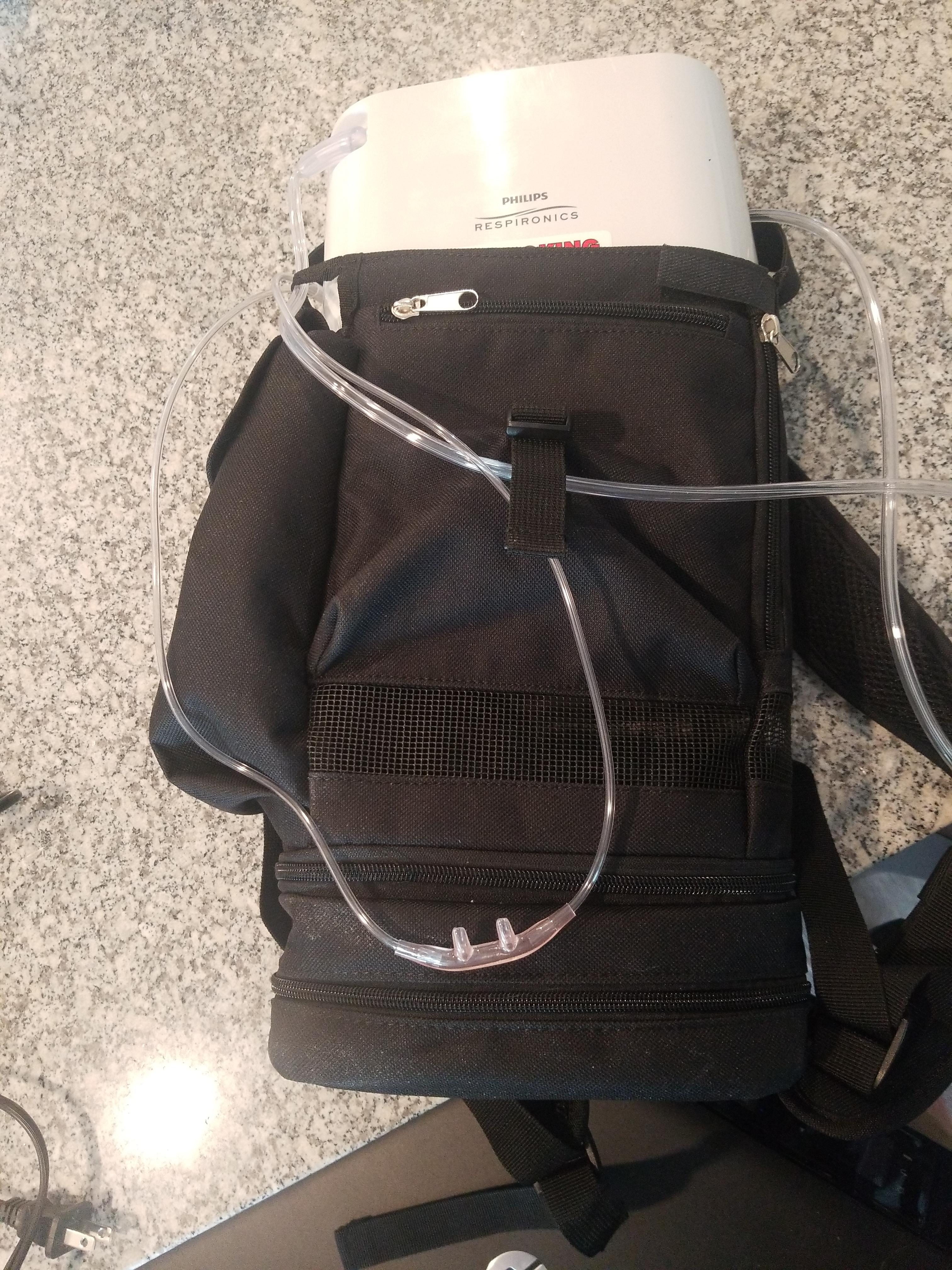 Amazon.com: O2totes Backpack fit for Philips Respironics SimplyGo Min ...