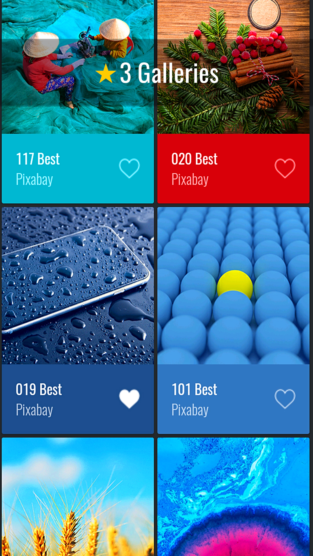 Aplicación Mejores fondos de pantalla en Amazon Appstore
