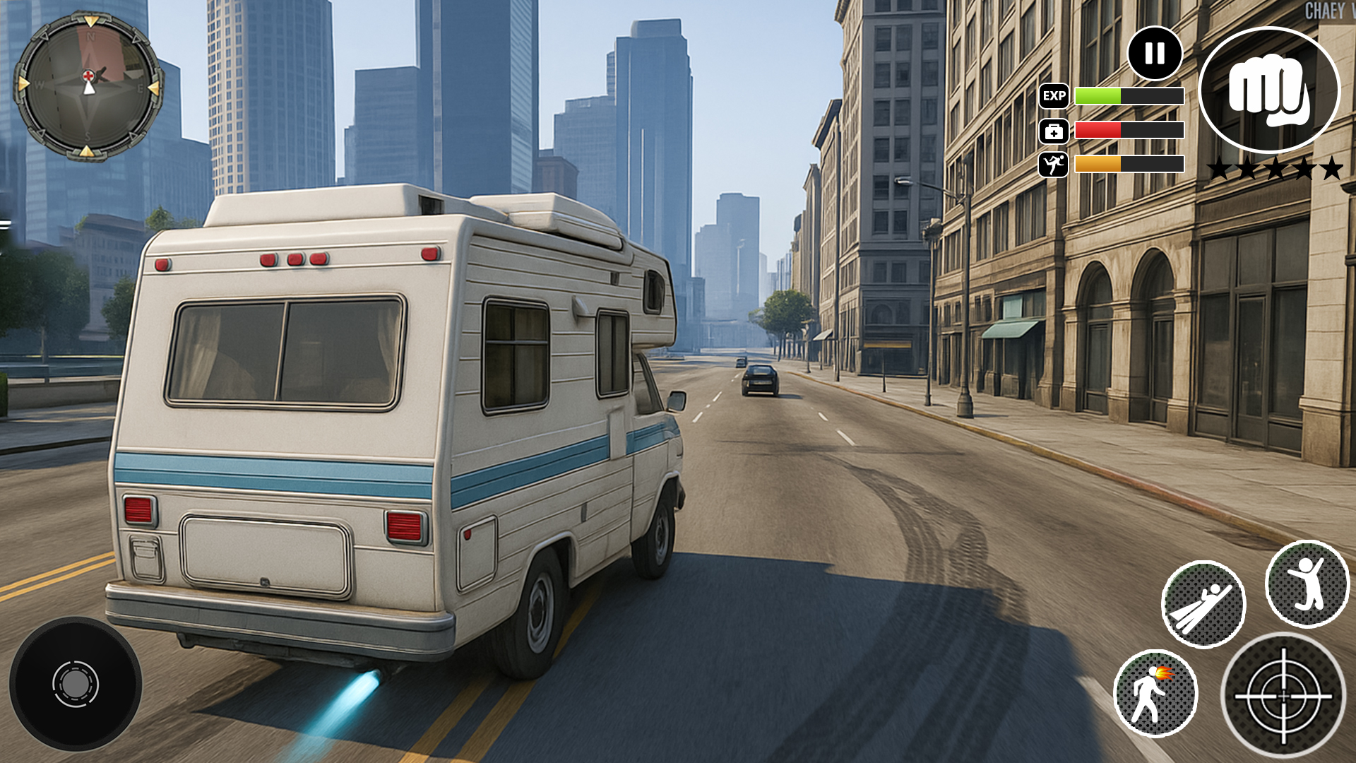 Camper Van Driving Truck Games - Vegas City Gangster Life Camping ...